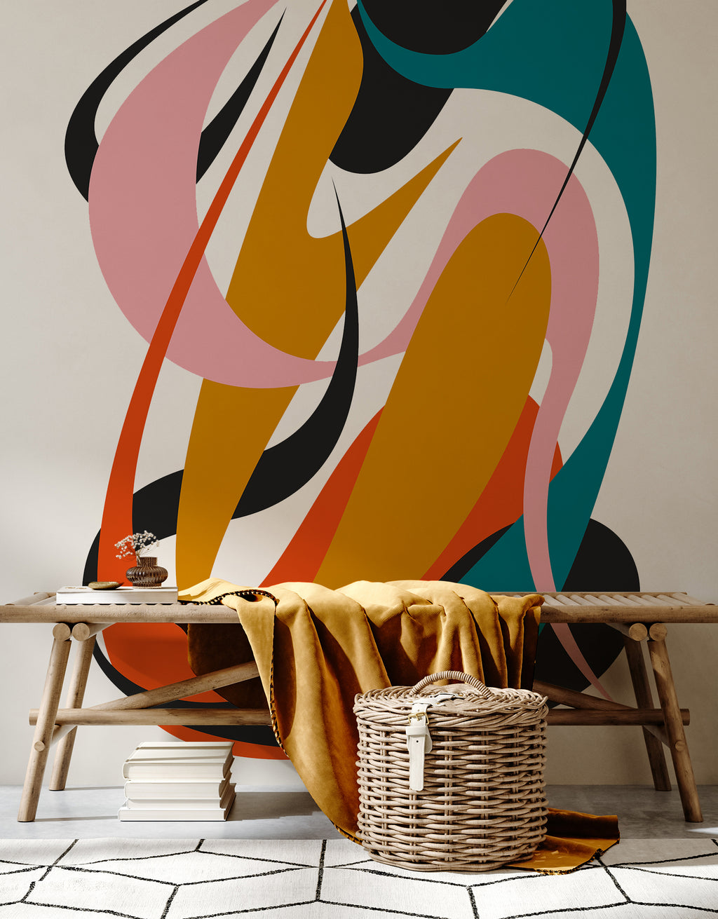 Drops Wall Panels, alternative wallpaper from BLIK with PosterLad art