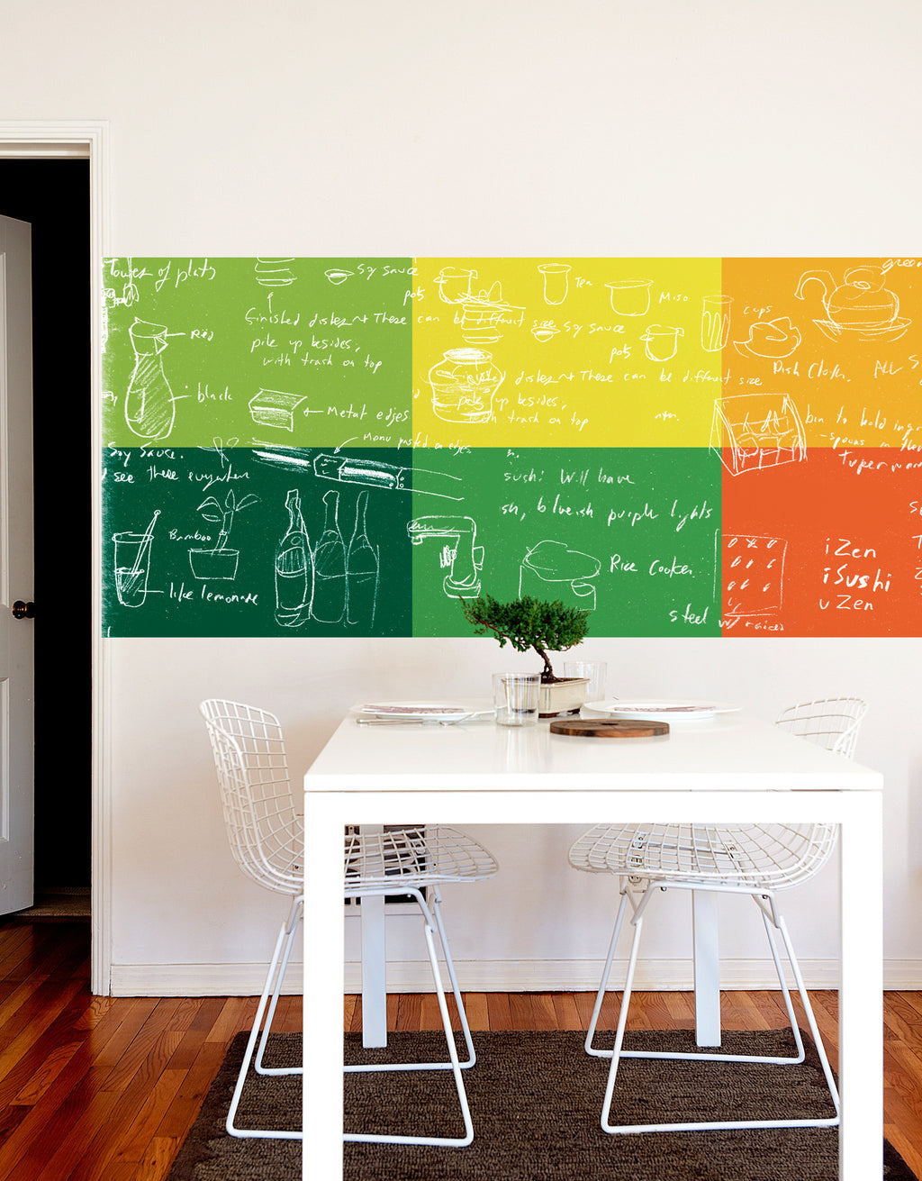 Chalkboard Wall Stickers | Vinyl Chalkboard Wall Decals | Blik