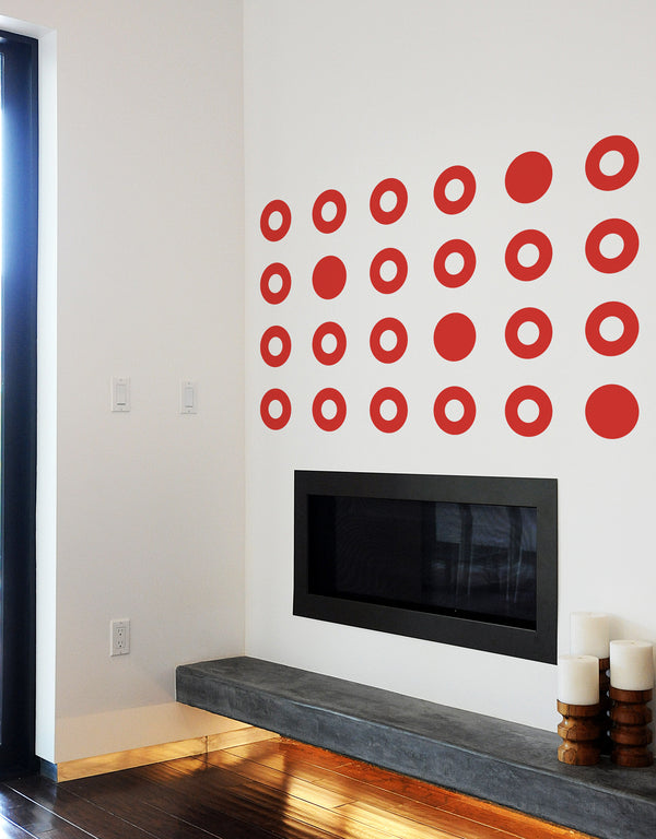 Classic ~ Open Dots Wall Decals