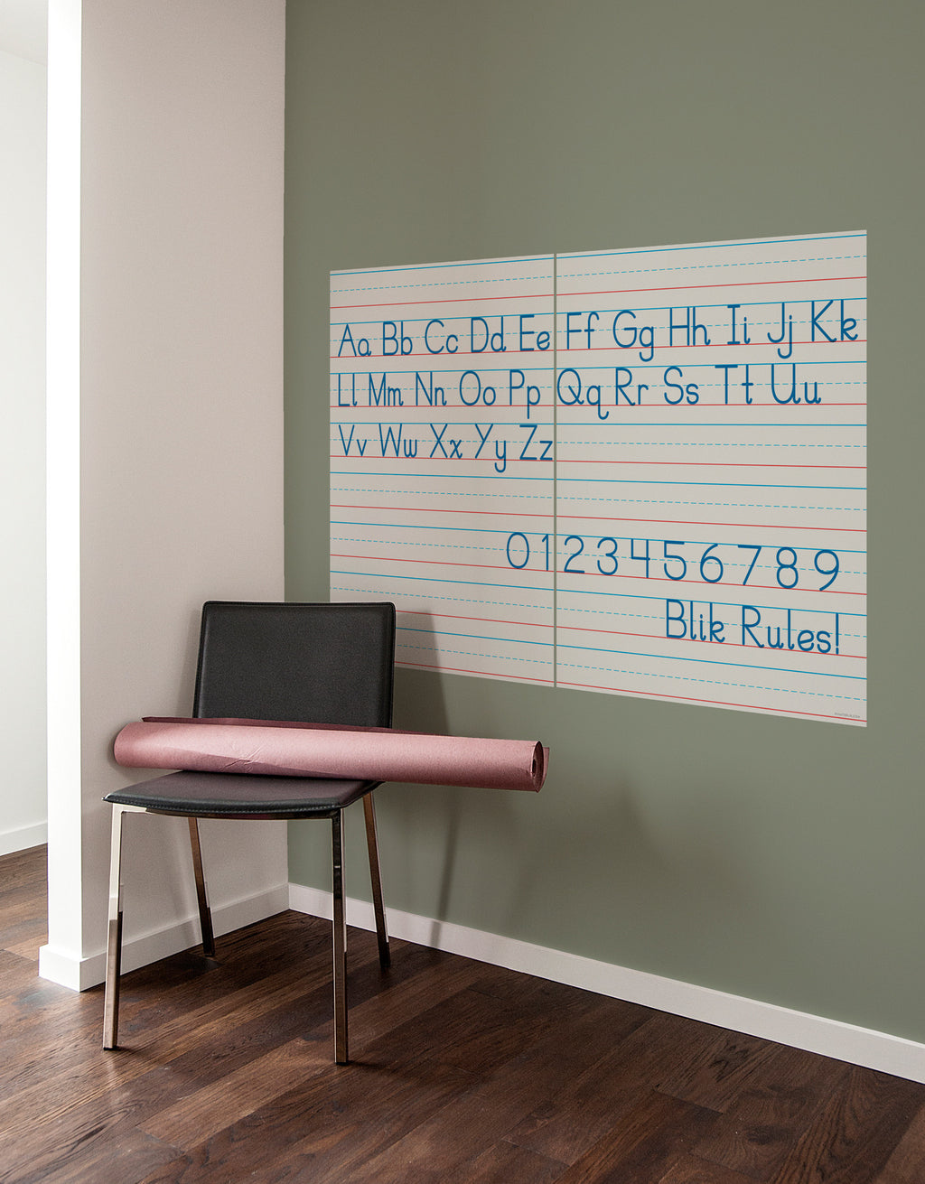 Writing Paper Dry Erase Wall Decal