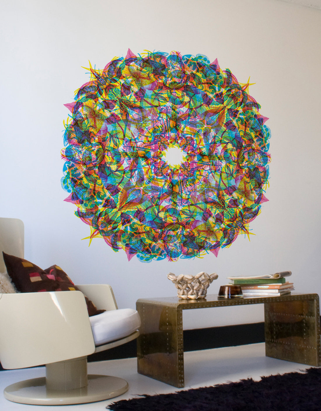 Rosone N. 3 ~ Insecta Wall Decal