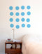 Large Polka Dot Wall Decals | Polka Dot Vinyl Wall Decals | Blik