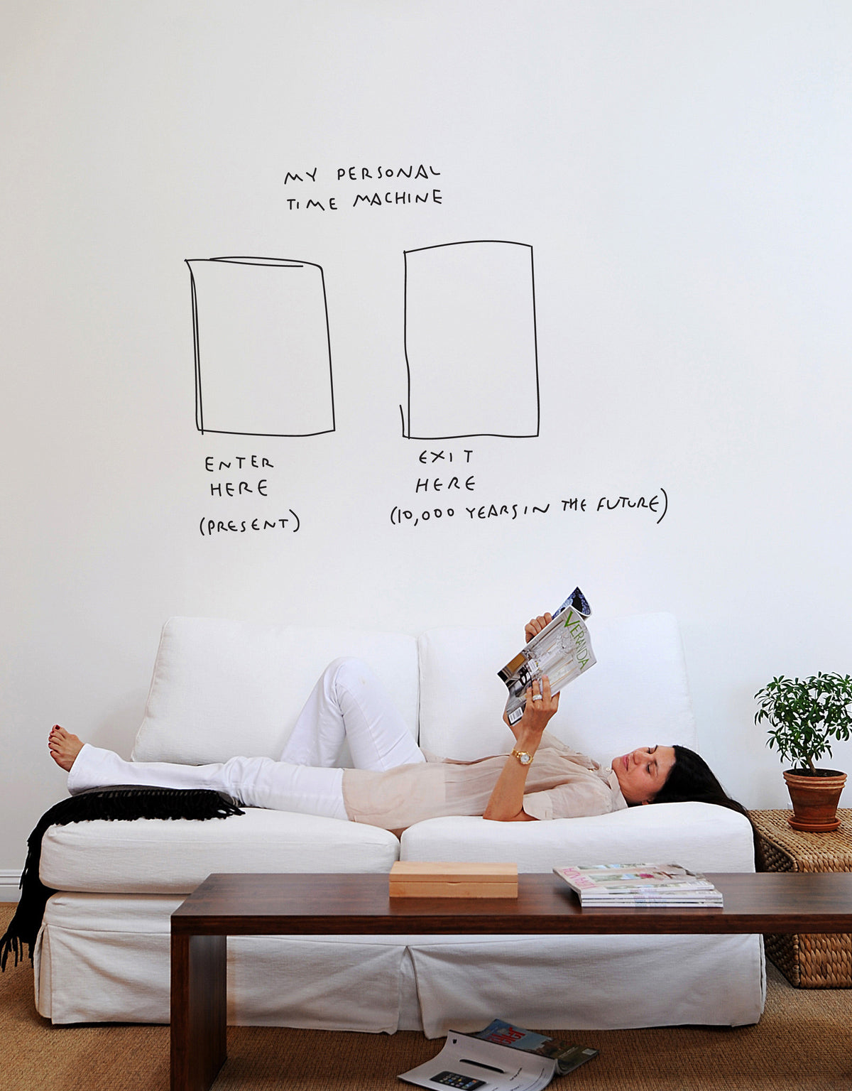 My Personal Time Machine Wall Decals