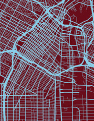 DTLA Wall Panels removable wallpaper decals – Blik