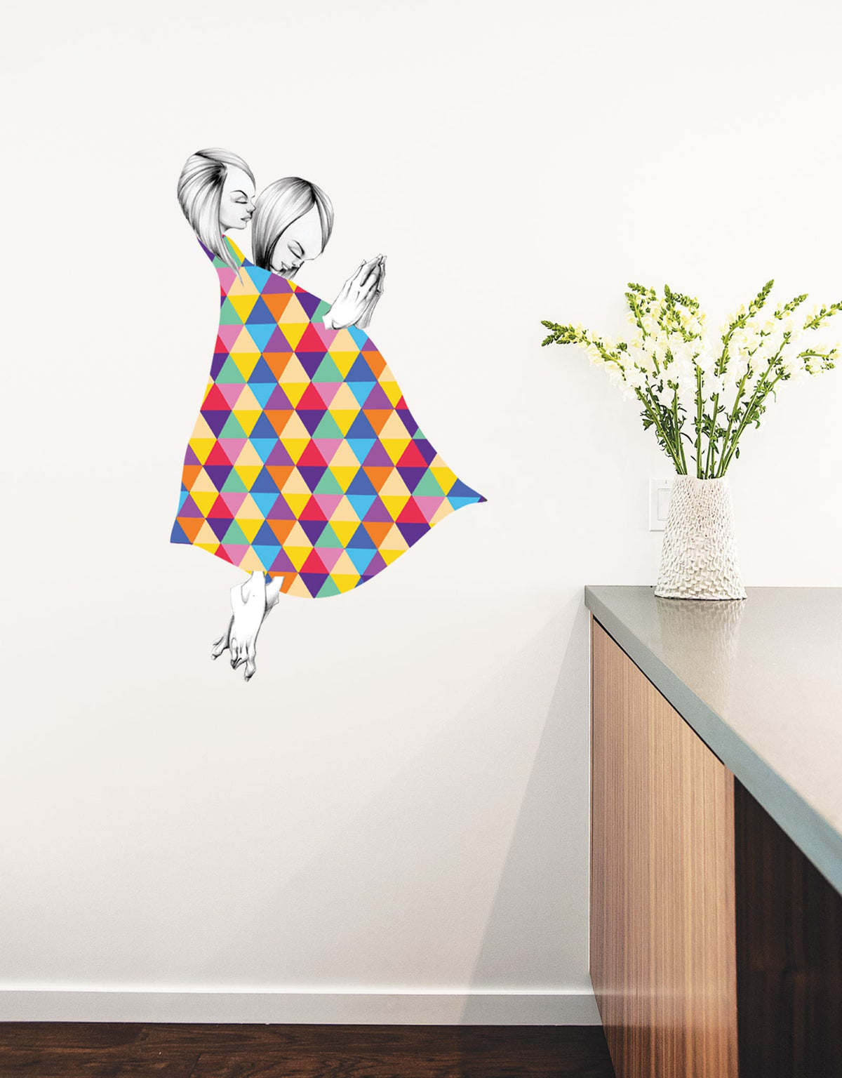 Prism Girls Wall Decal