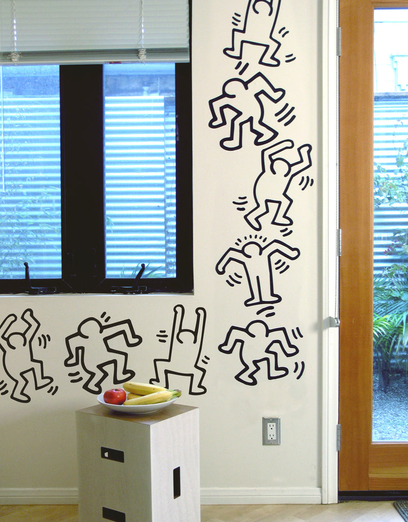 Keith Haring Dancers Wall Decals | Blik