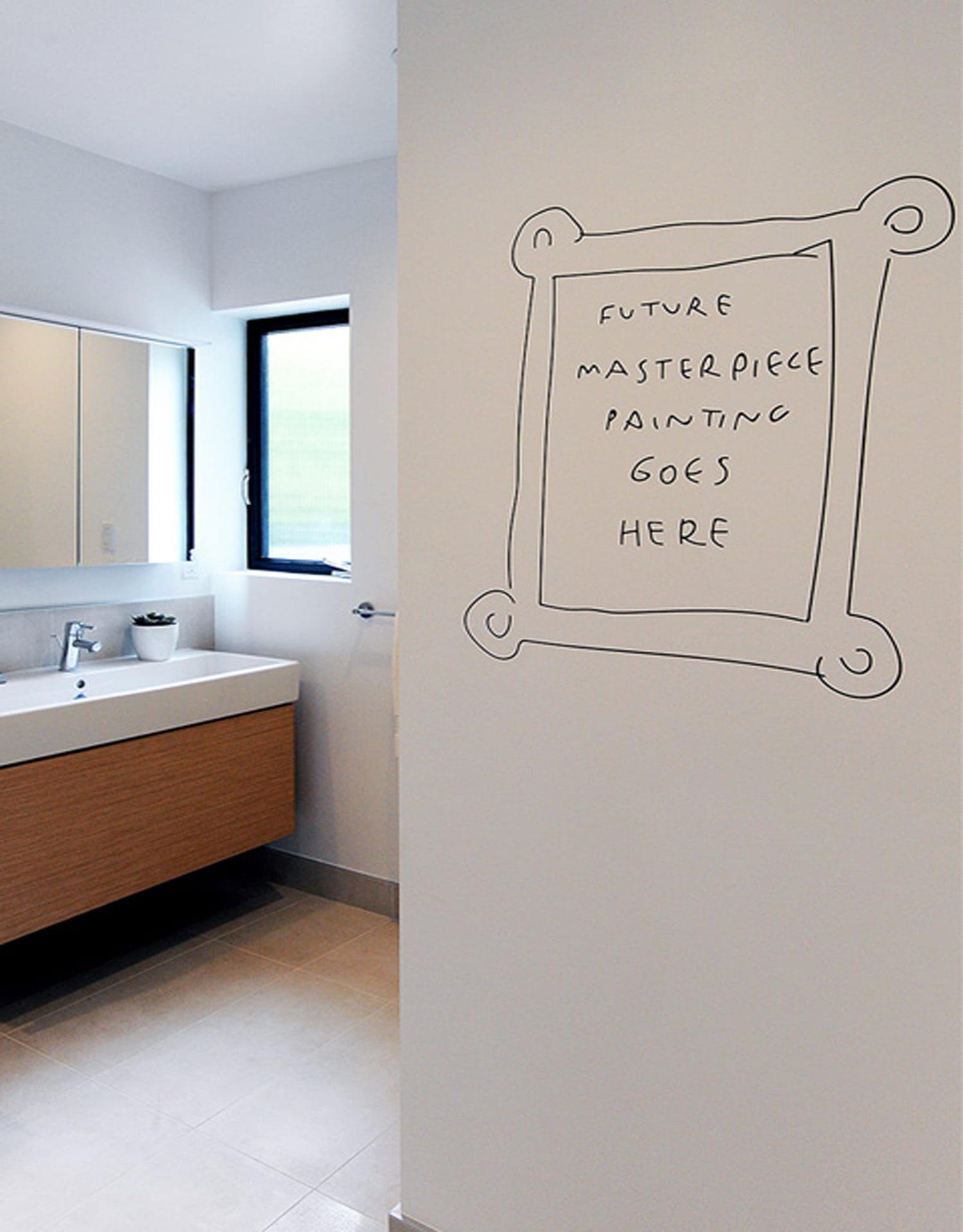 Masterpiece Wall Decal