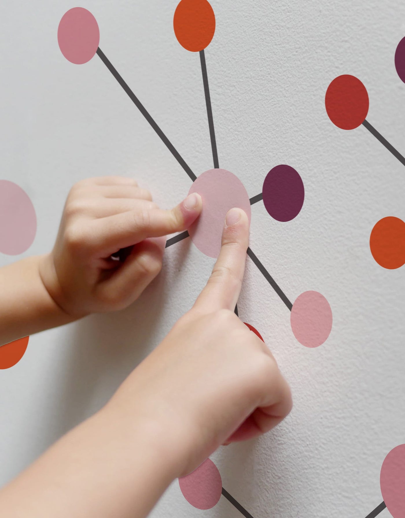 Pick Up Jacks Wall Decal | Jacks Toy Vinyl Wall Decal | Blik