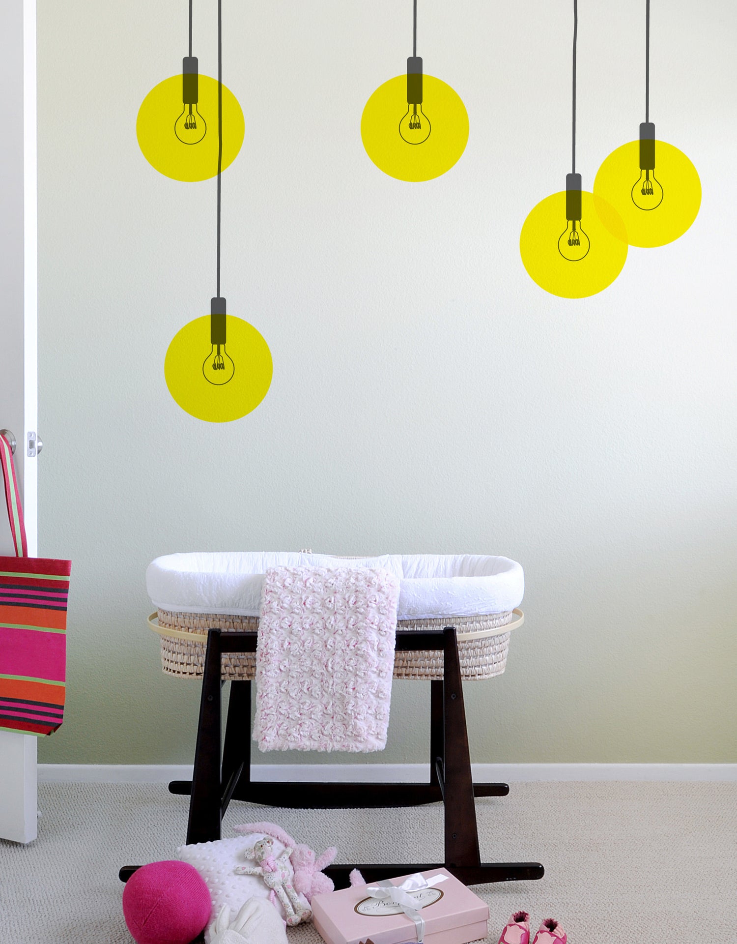 Industrial Light Wall Decal | Bubble Lights Vinyl Wall Decal