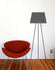 Tripod Lamp Wall Decal | Vinyl Wall Sticker Lamp | Blik