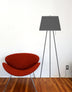 Tripod Lamp Wall Decal | Vinyl Wall Sticker Lamp | Blik