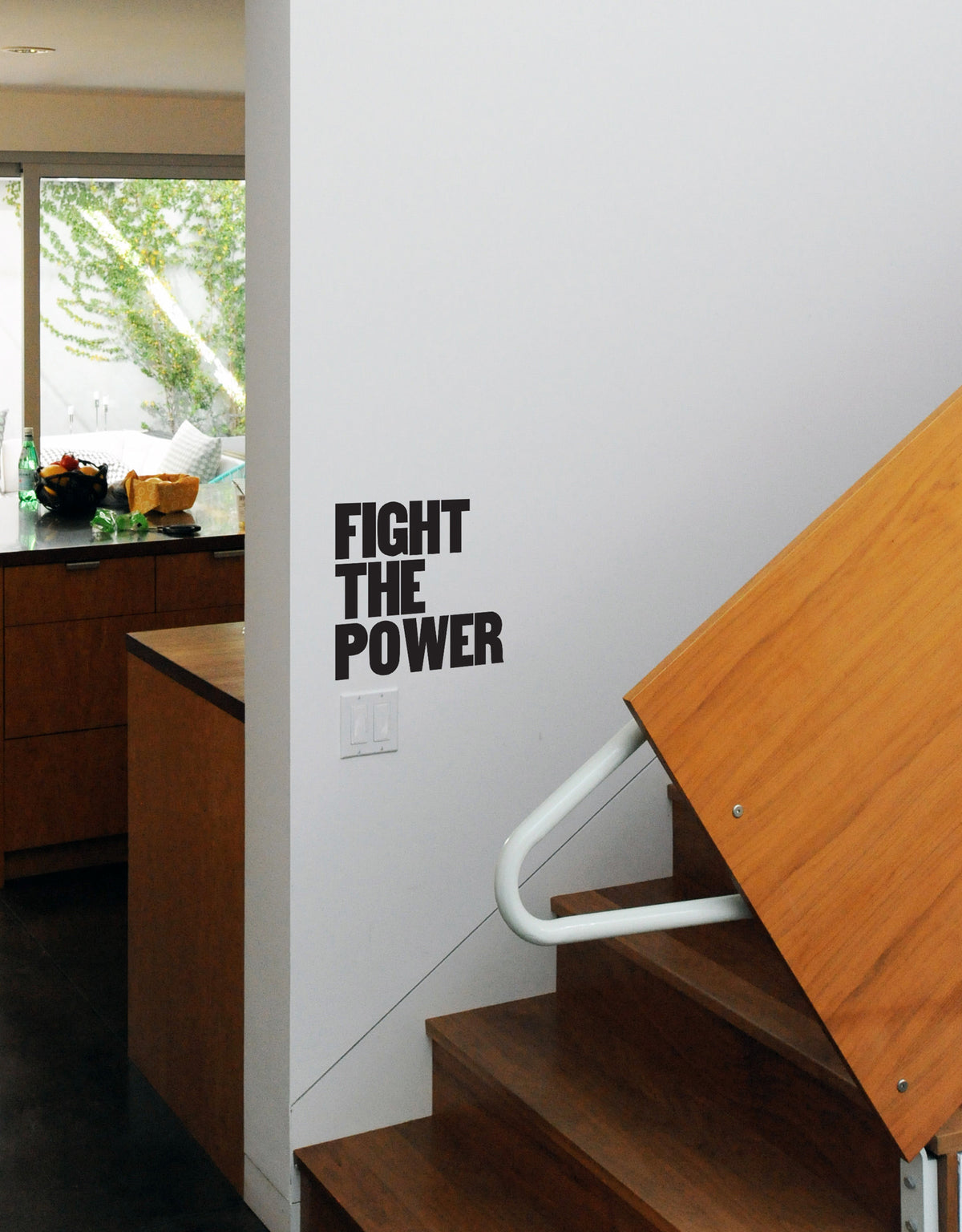 Fight the Power Wall Decal