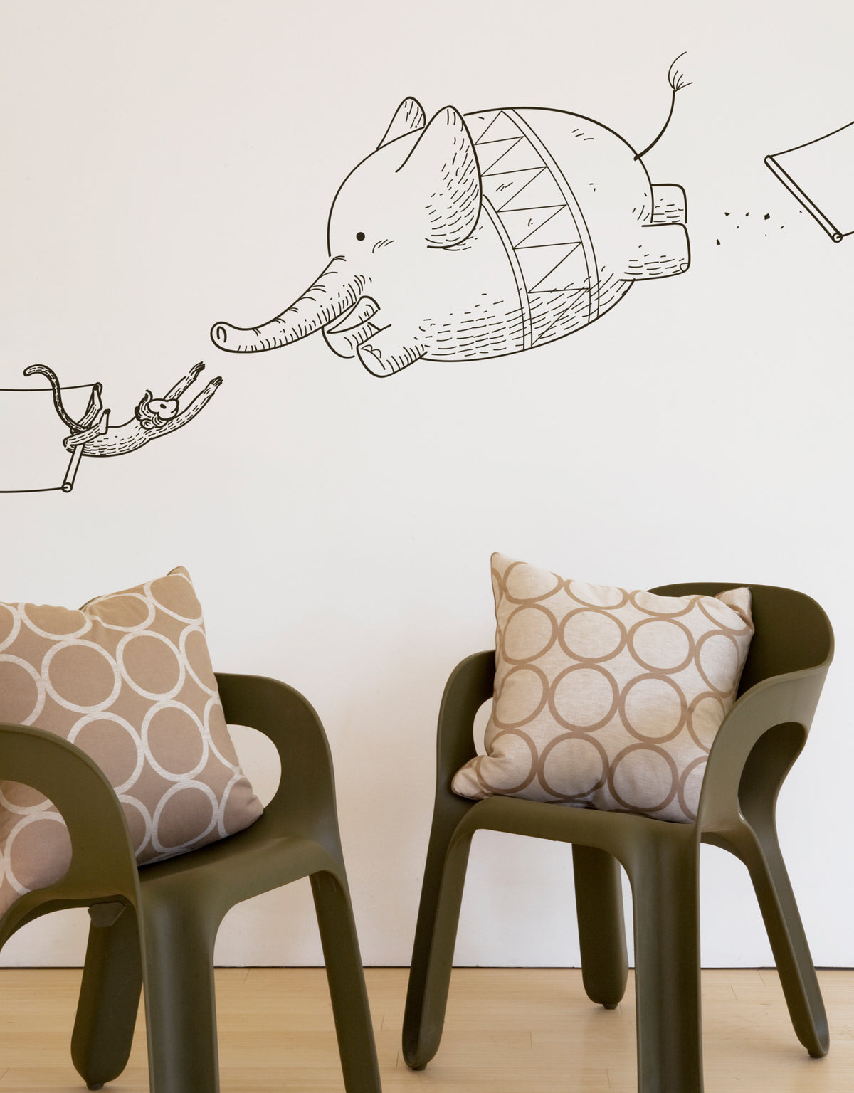 Incredible Circus Wall Decal
