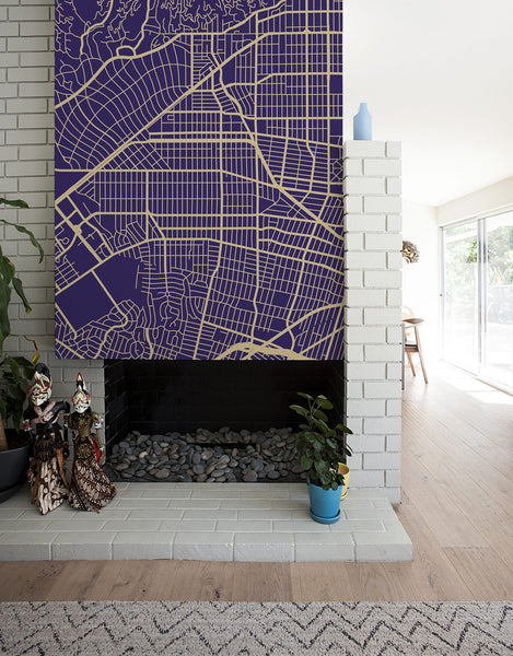 Beverly Hills Wall Panels removable wallpaper decals – Blik