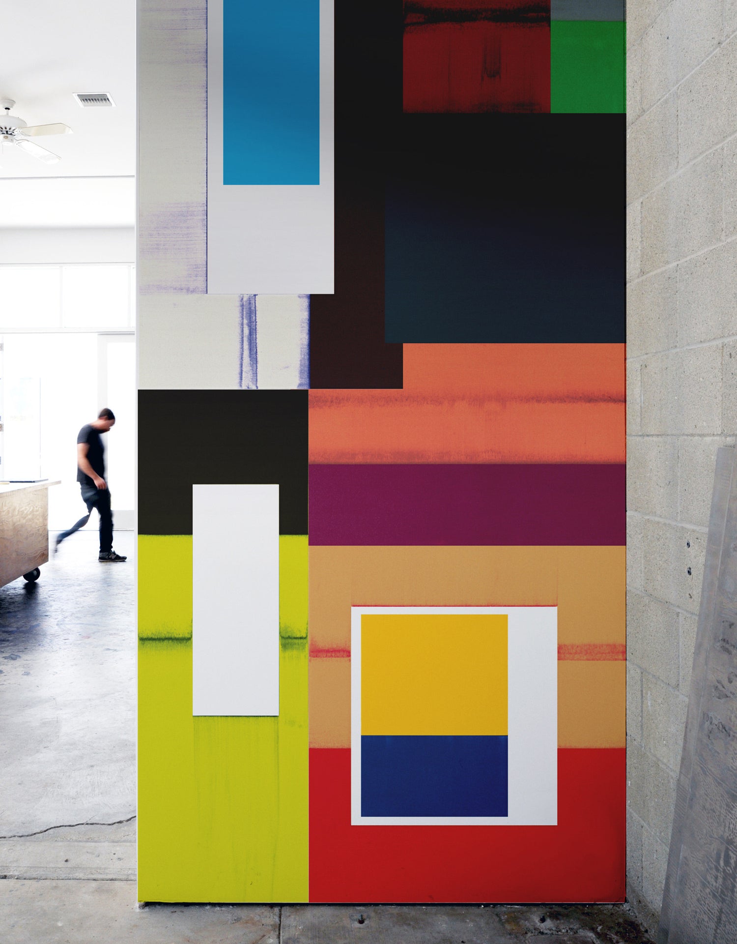 Charles Arnoldi for Wrapped Macro Wall Decal