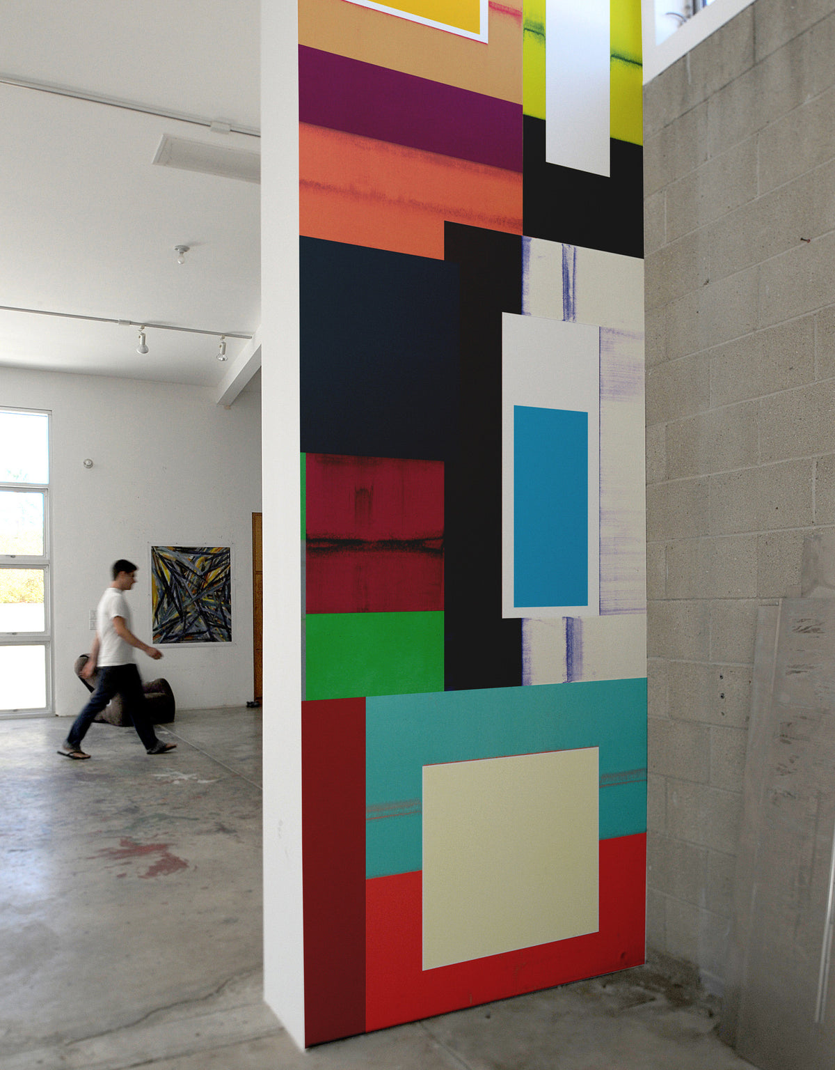 Charles Arnoldi for Wrapped Macro Wall Decal